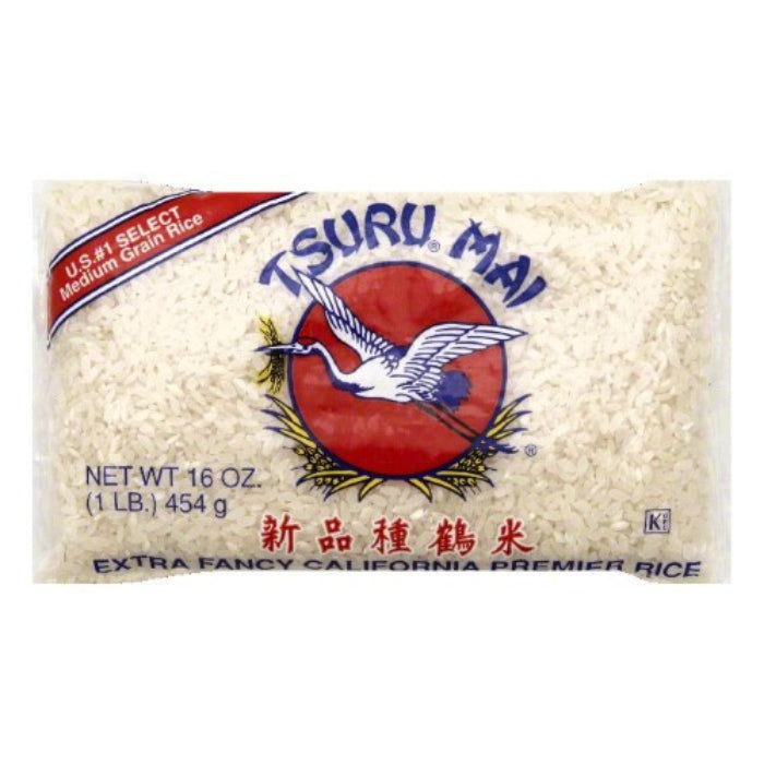 Kokuho - Tsurumai White Extra Fancy Rice, 16 Oz - Pack of 12 Cheap With ...