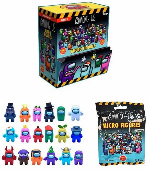 Among us Micro 1 inch Figures (1 Random Blind Pack of 2 Figures ...
